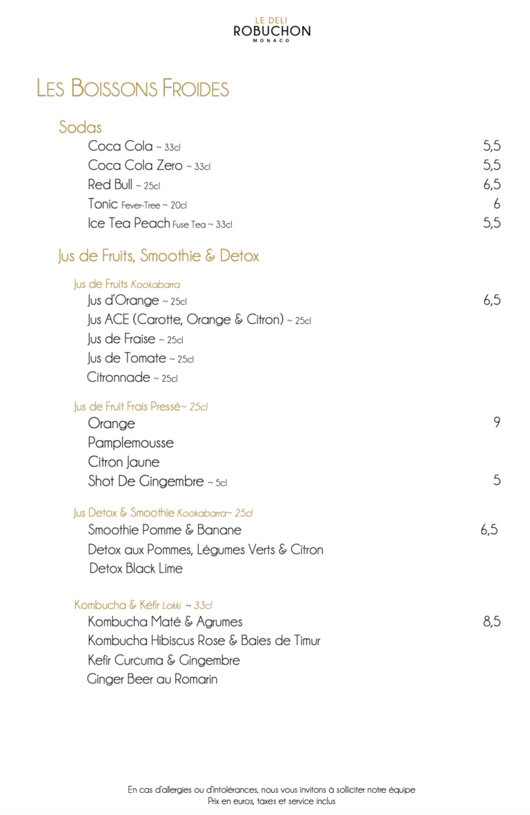 Deli Robuchon arrives in Monaco to our delight